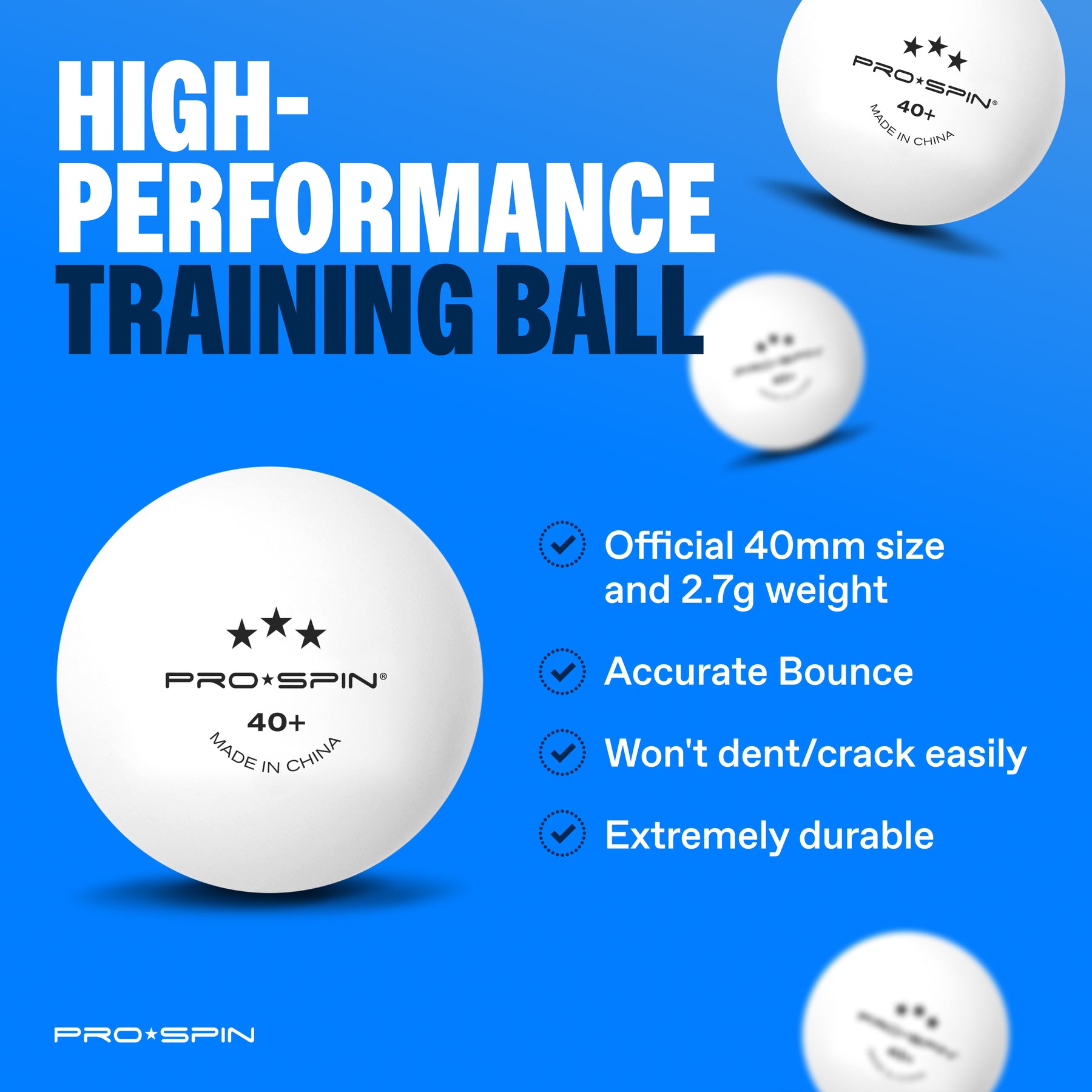 Table Tennis Set | Portable & All-In-One | Pro-Spin Sports