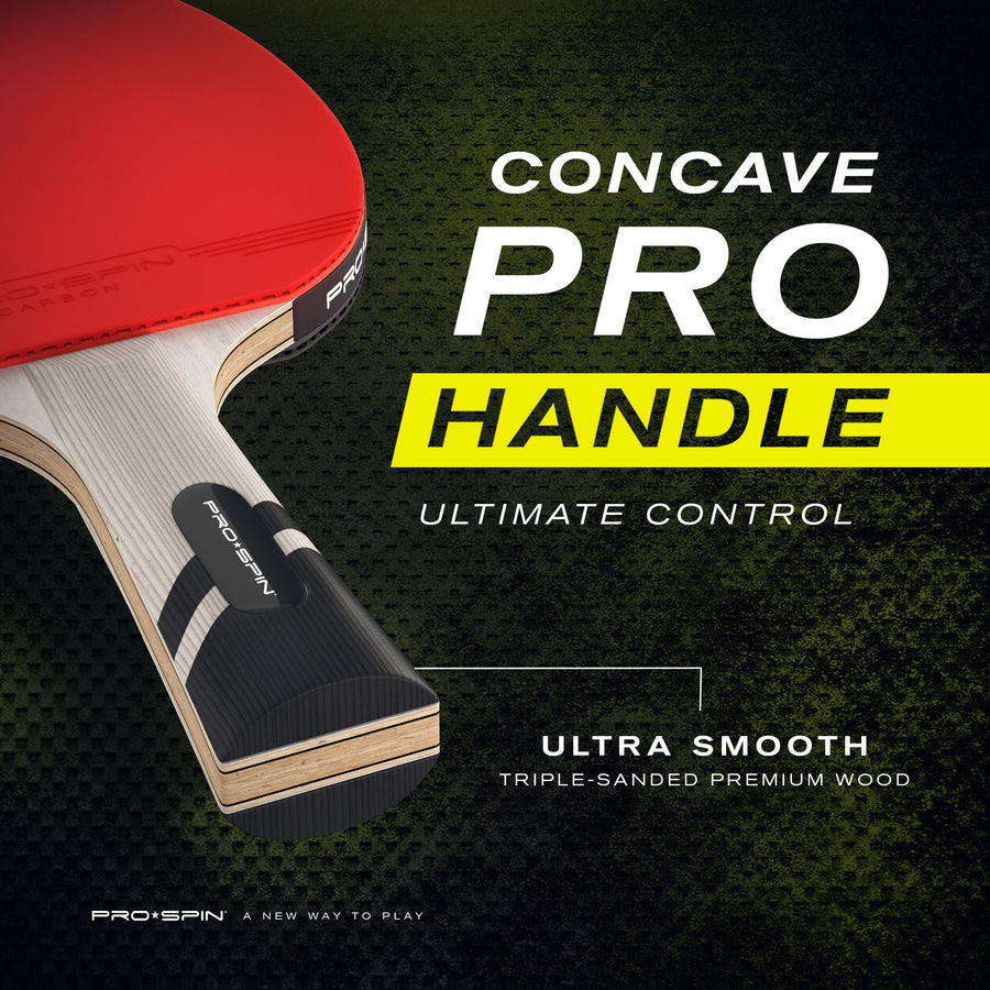 Carbon Fiber Ping Pong Paddles | 4-Player Elite Set | Pro-Spin Sports ...