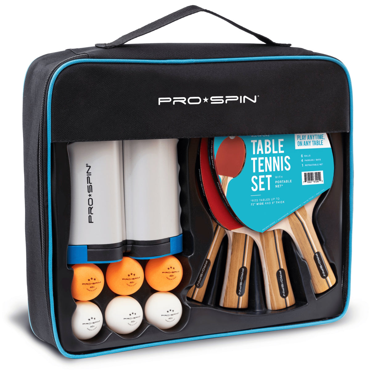 Table Tennis Set | Portable & All-In-One | Pro-Spin Sports – Pro-Spin ...